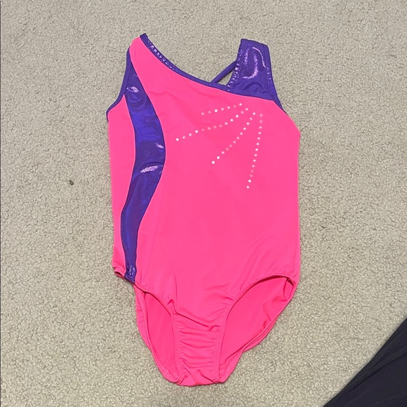 Danskin Now | Costumes | Danskin Now Pink And Purple Kids Gymnastics ...